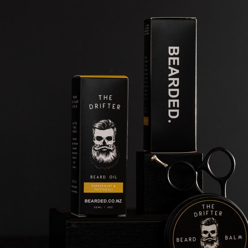 The Drifter Beard Oil – BEARDED.